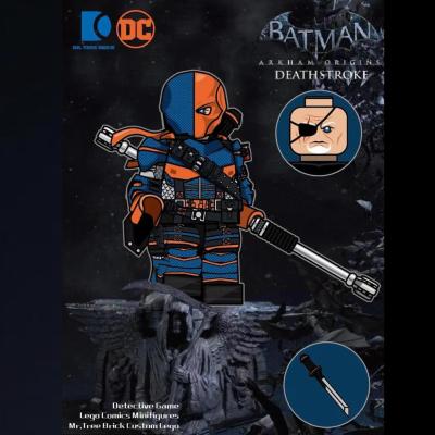 HeroBloks - Deathstroke (Arkham Origins) - Mr. Tree Brick