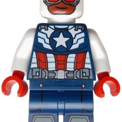 HeroBloks - Captain America (Sam Wilson) - Lego - SH0999