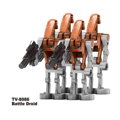 HeroBloks - Heavy Battle Droid (white eyes) - TV - TV-8086
