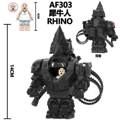 HeroBloks - Rhino (TASM 2) (BigFig) - Alpha Toys - AF303
