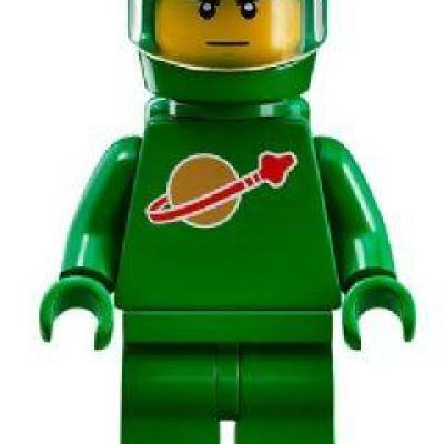 HeroBloks - Green Spaceman - Lego - IDEA007