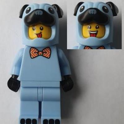 HeroBloks - Pug Costume Guy - Lego - hol245