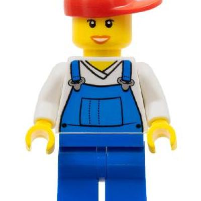 HeroBloks - Woman (Overalls) - Lego - cty0321