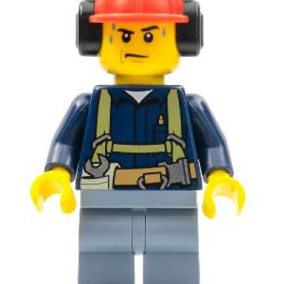 HeroBloks - Construction Worker - Lego - cty0541
