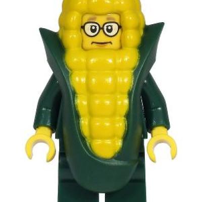 HeroBloks - Mayor Solomon Fleck (Corn Cob Costume) - Lego - cty1222