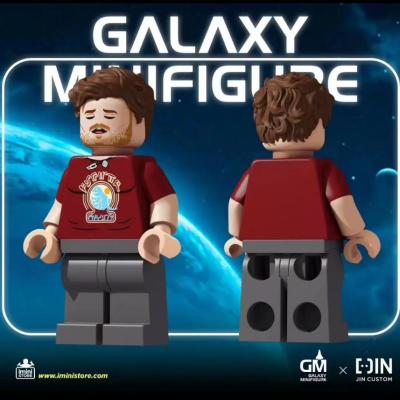 HeroBloks - Peter Quill (Vol 3.) - Jin Custom X Galaxy Minifigure