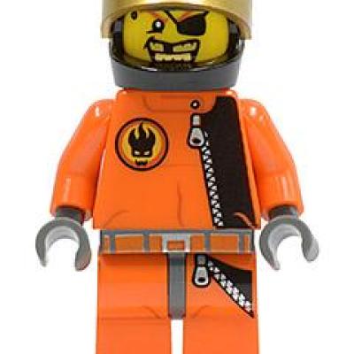 HeroBloks - Gold Tooth (Helmet) - Lego - AGT012