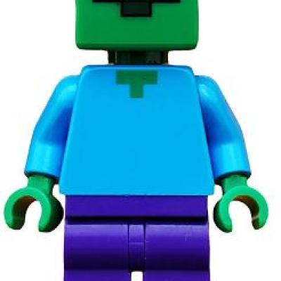 HeroBloks - Zombie (Minecraft) - Lego - min010