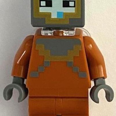HeroBloks - Diver Minecraft Player - Lego - min109