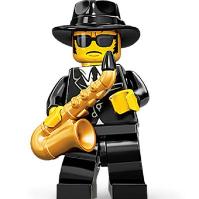 HeroBloks - Saxophone Player - Lego - COL174