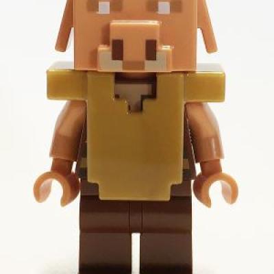 HeroBloks - Piglin With Gold Chestplate - Lego - min097