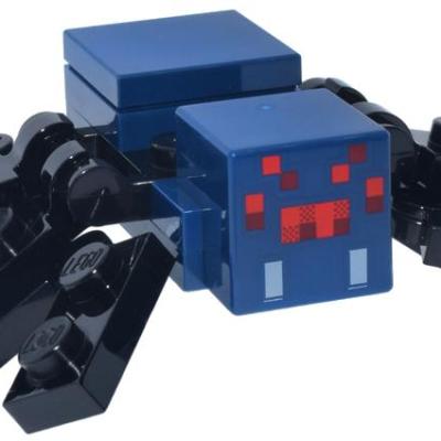 HeroBloks - Minecraft Cave Spider - Lego - minespider06