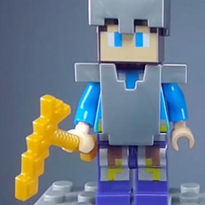 HeroBloks - Minecraft Player With Iron Armor - Lele - 33091
