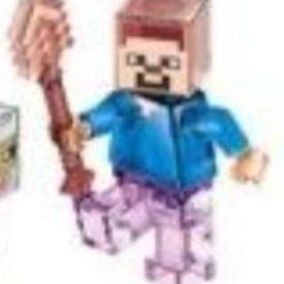 HeroBloks - Crystal Minecraft Steve - Lele - 79250