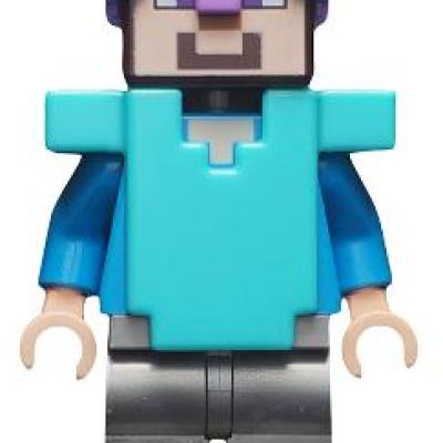HeroBloks - Steve With Enchanted Helmet, Diamond Chestplate & Iron ...