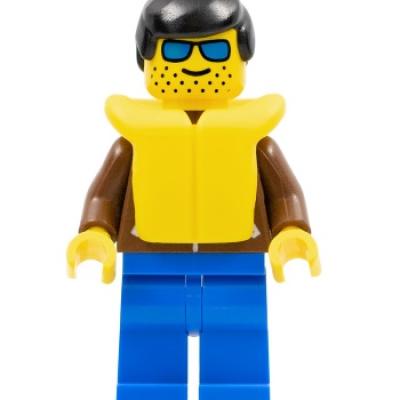 HeroBloks - Rafter (Brown Jacket) - Lego - JBR006