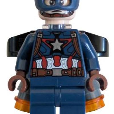HeroBloks - Captain America (Jetpack) - Lego - SH1056
