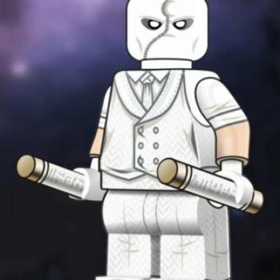 HeroBloks - Mr Knight - Mr.J Brick x Jin Custom