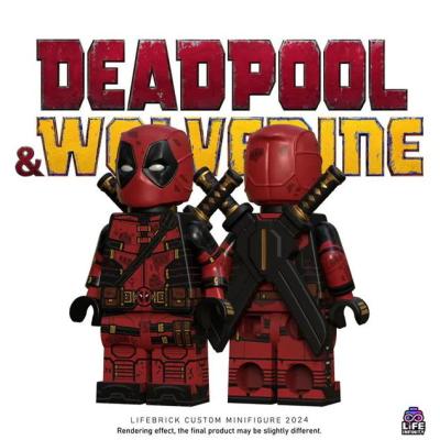 HeroBloks - Deadpool (Deadpool & Wolverine) (damaged) - Life Brick