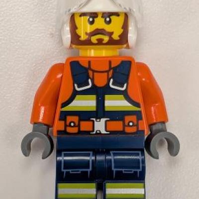 HeroBloks - Coast Guard Helicopter Pilot - Lego - cty1960