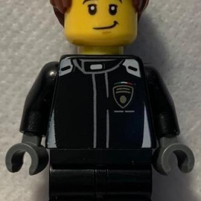 HeroBloks - Lamborghini Huracán Super Trofeo EVO Driver - Lego - sc085