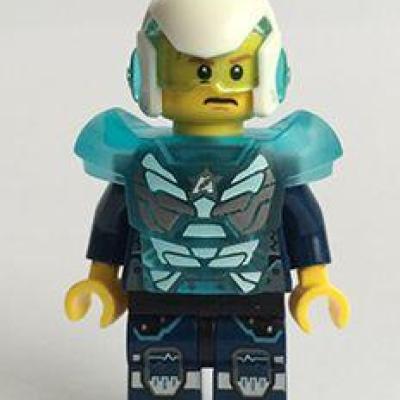 HeroBloks - Agent Max Burns (Armored) - Lego - UAGT030
