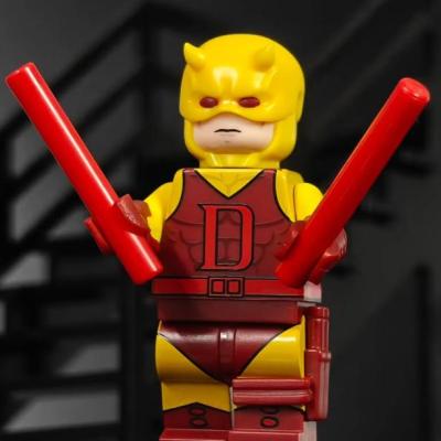 HeroBloks - Daredevil (Silver Age) - Baby Brick x Jin Custom
