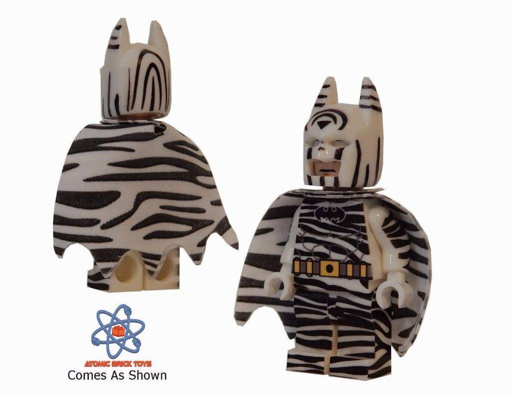 HeroBloks - Zebra Batman - Atomic Brick Toys