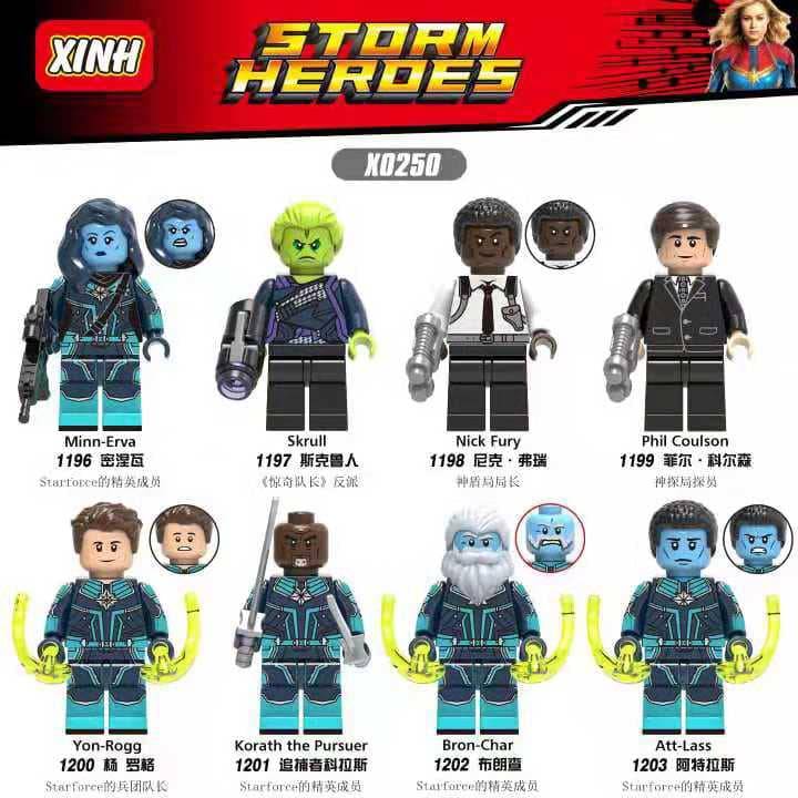 HeroBloks - Yon-Rogg (MCU) - Xinh - 1200