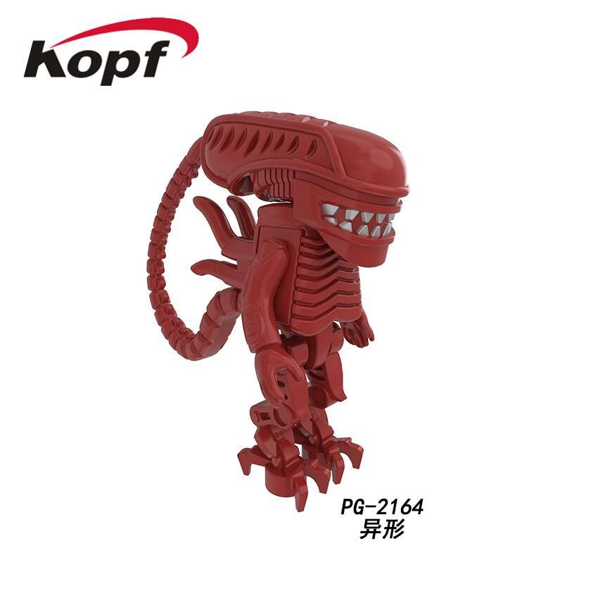 HeroBloks - Red Xenomorph