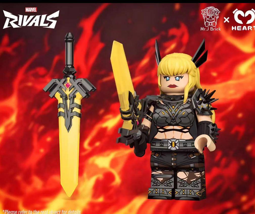 HeroBloks - Magik (Marvel Rivals) - Mr.J Brick X Heart