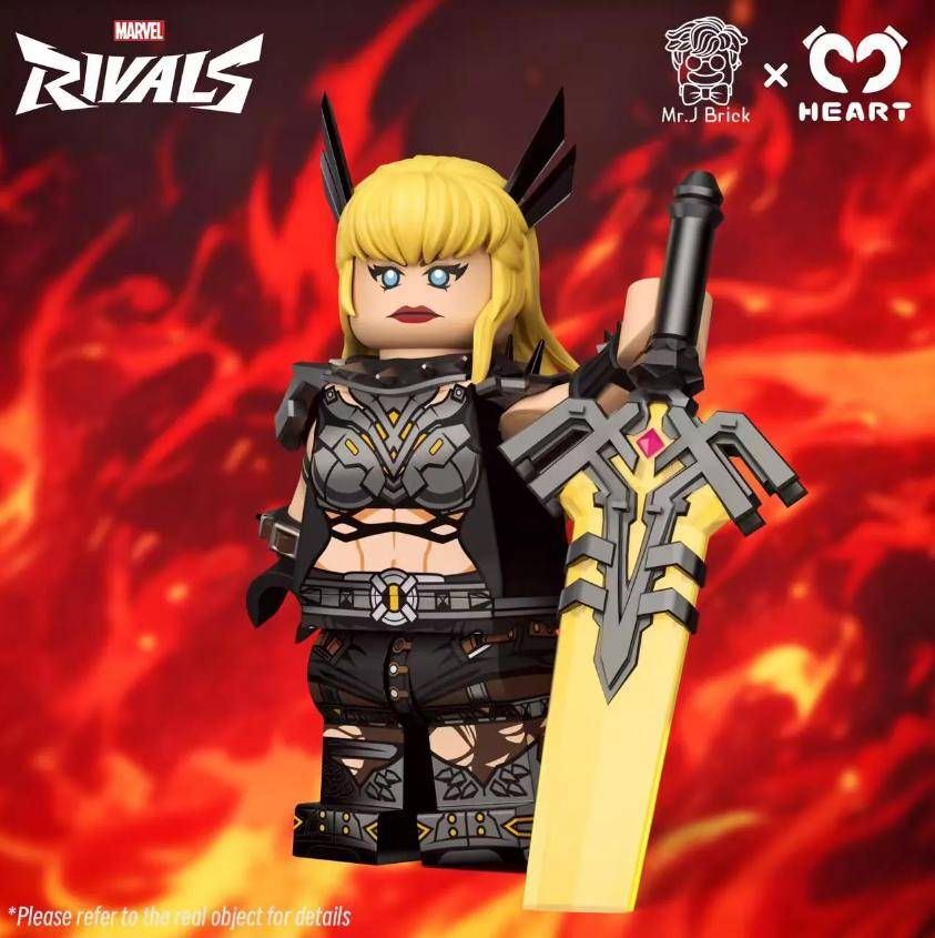 HeroBloks - Magik (Marvel Rivals) - Mr.J Brick X Heart