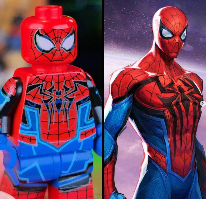 HeroBloks - Spider-man (Marvel Rivals) - Printer Toner Customs