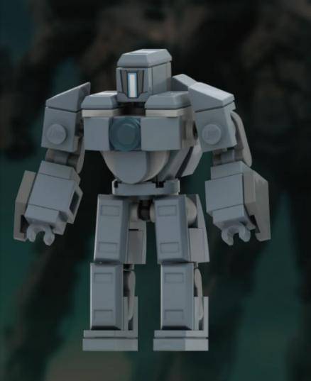 HeroBloks - Hammer Drone (buildable) - Zoom Design x Eclipse ESD