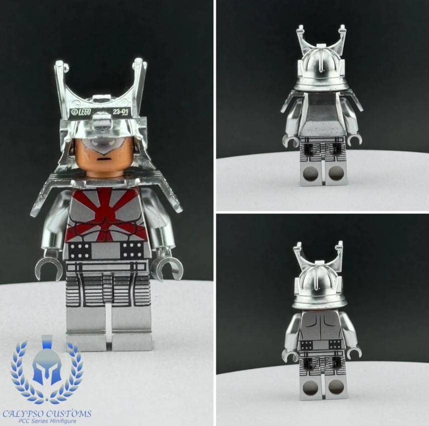 HeroBloks - Silver Samurai (chrome) - Calypso Customs
