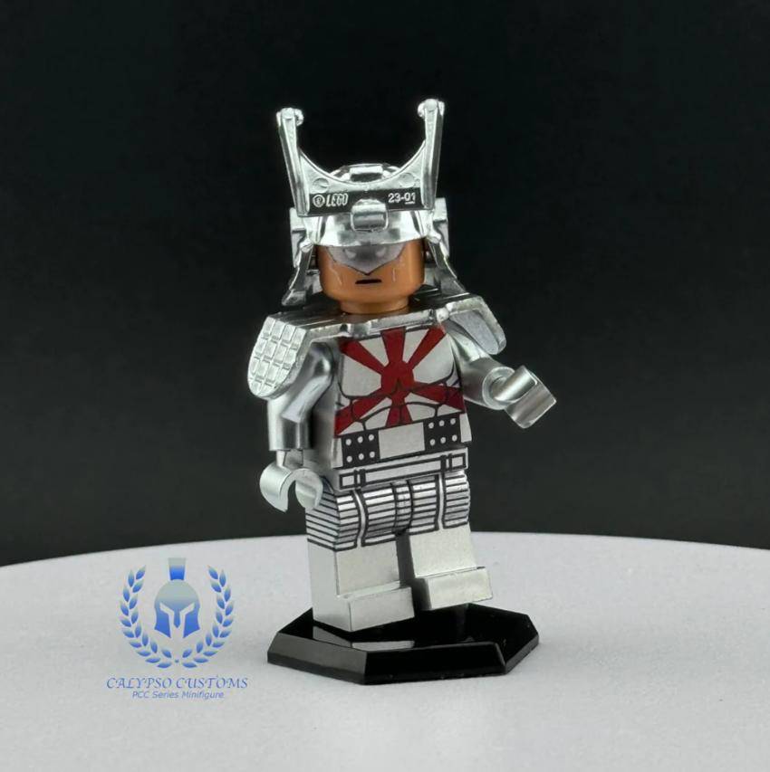 HeroBloks - Silver Samurai (chrome) - Calypso Customs