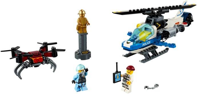 HeroBloks - Jet Pilot Police Officer - Lego - cty0980