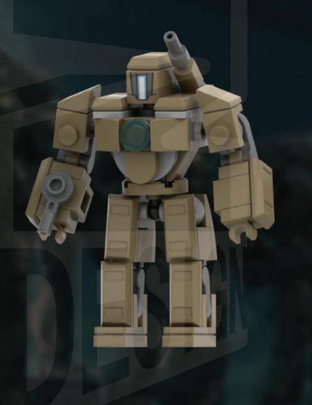 HeroBloks - Hammer Drone (buildable) - Zoom Design x Eclipse ESD