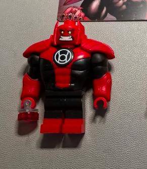 HeroBloks - Red Lantern Atrocitus (BigFig) - Mr.J Brick
