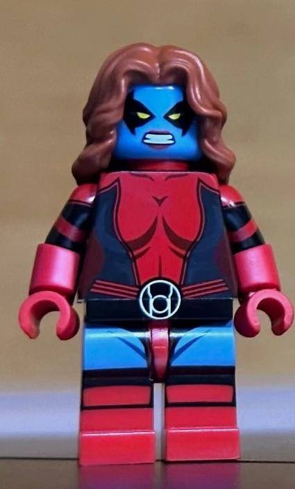 HeroBloks - Red Lantern Lady Bleez - Mr.J Brick