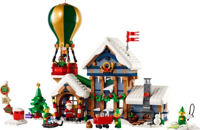 HeroBloks - Hot Air Balloon Pilot Elf - Lego - hol365
