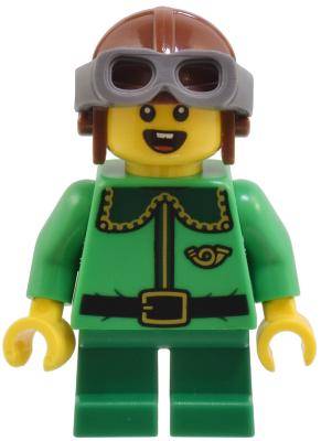 HeroBloks - Hot Air Balloon Pilot Elf - Lego - hol365