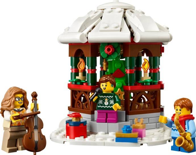 HeroBloks - Carol Choir Double Bass Player - Lego - hol405
