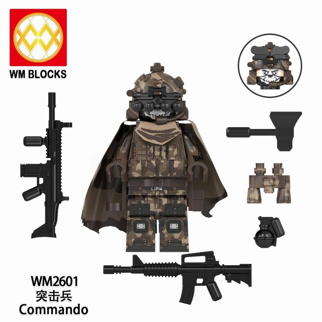 HeroBloks - Commando - World Minifigures - WM2601