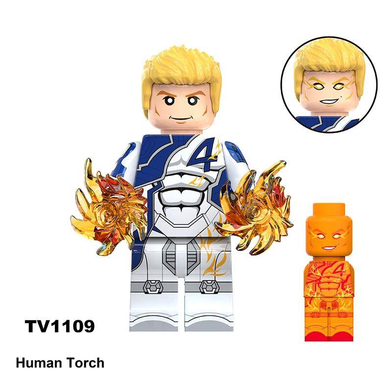 HeroBloks - Human Torch (Marvel Rivals) - TV - TV1109