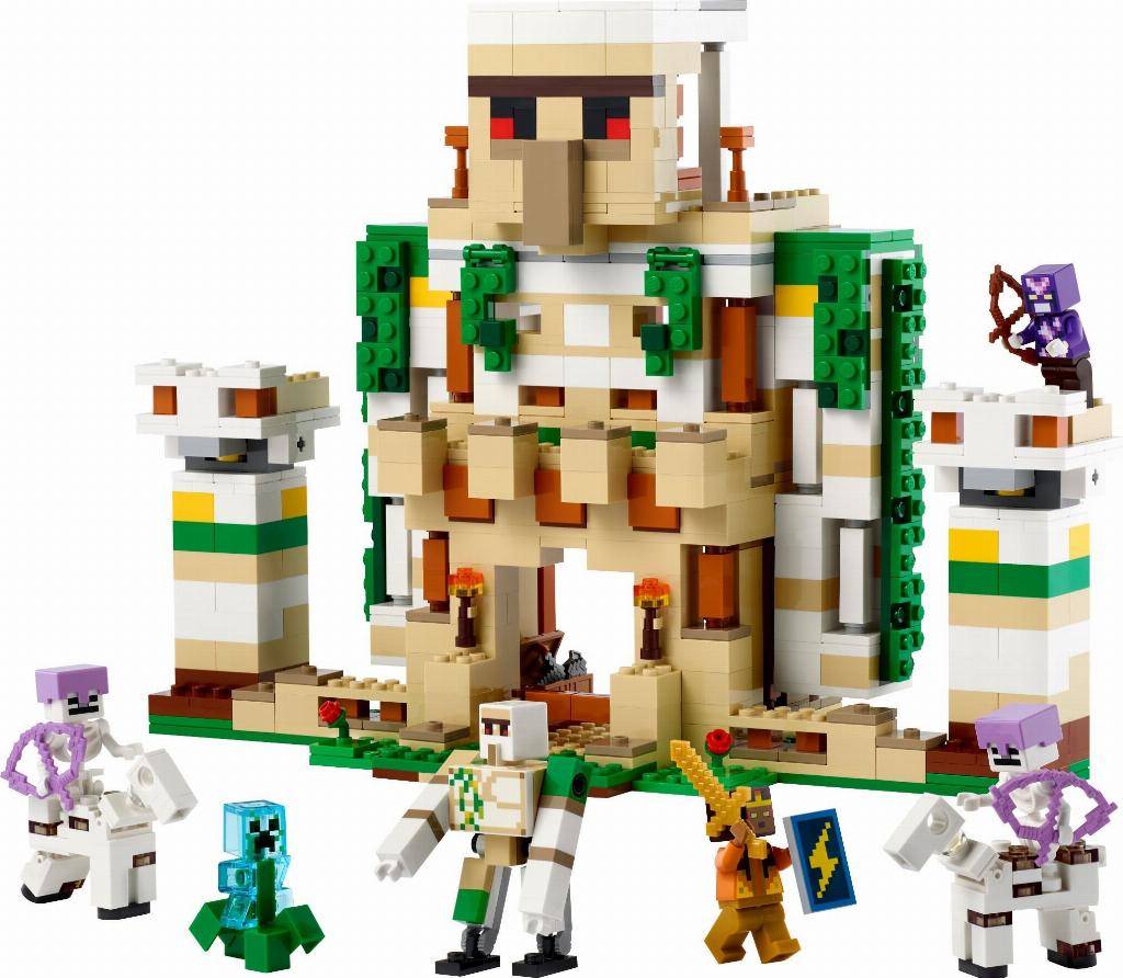 HeroBloks - Golden Knight Minecraft Player - Lego - MIN156