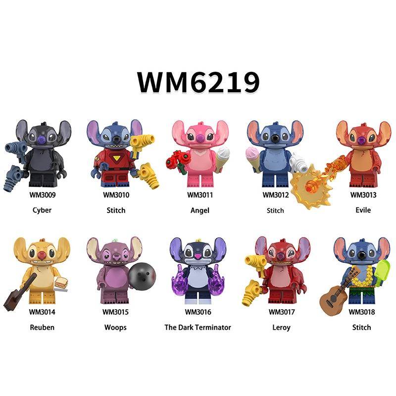 HeroBloks - Stitch 626 (Live Action) - World Minifigures - WM3010