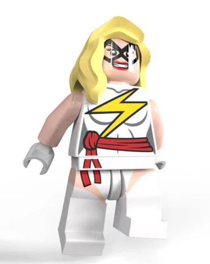HeroBloks - Ms Marvel (White Outfit) - MRM