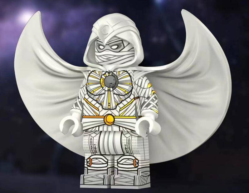 HeroBloks - Moon Knight (MCU) - Mr.J Brick x Jin Custom