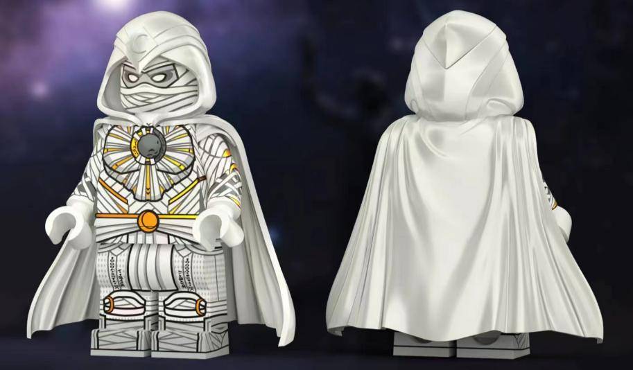 HeroBloks - Moon Knight (MCU) - Mr.J Brick x Jin Custom